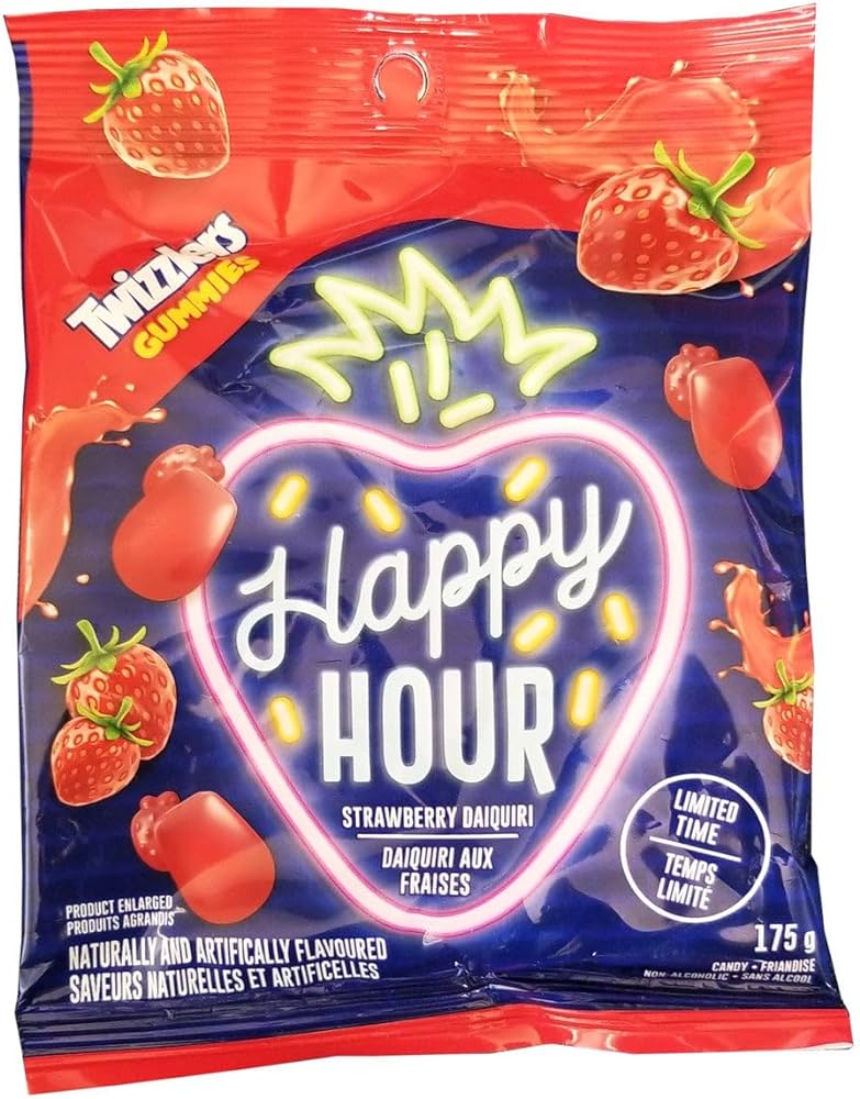 Twizzlers Gummies Happy Hour Strawberry – Tricks And Treats